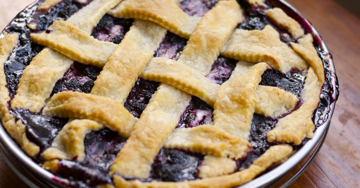 Balsamic Black Raspberry Pie Recipe - MakeBetterFood.com