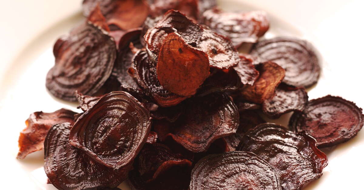 Beet Chips Recipe - MakeBetterFood.com