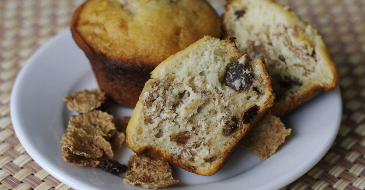 Honey Raisin Bran Muffins Recipe - MakeBetterFood.com