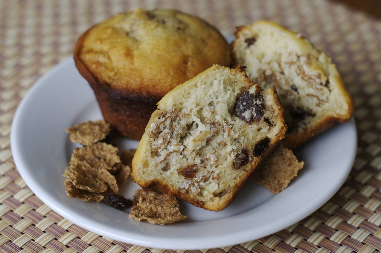 Honey Raisin Bran Muffins Recipe