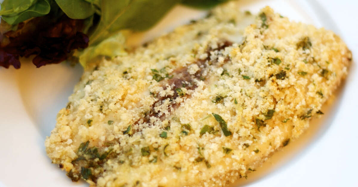 Parmesan Crusted Tilapia Recipe - MakeBetterFood.com