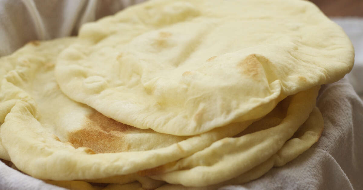 Homemade Pitas Recipe - MakeBetterFood.com