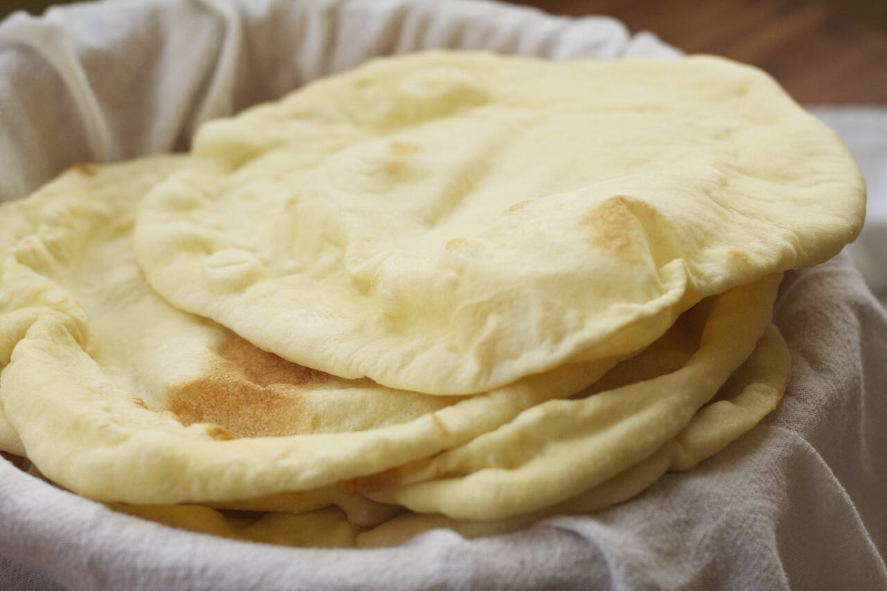 Homemade Pitas Recipe - MakeBetterFood.com