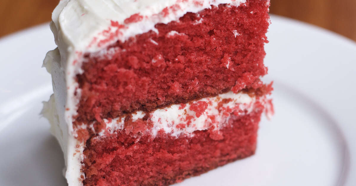 Red Velvet Valentines Cake Recipe - MakeBetterFood.com